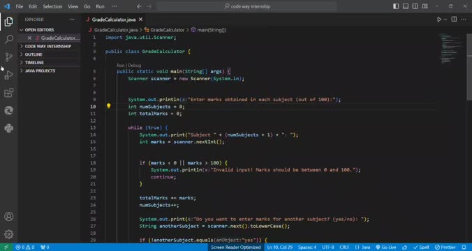 Najeeb Ahmad on LinkedIn: #task2 #codeway #javaprogramming #python # ... Najeeb Ahmad on LinkedIn: #task2 #codeway #javaprogramming #python # ...