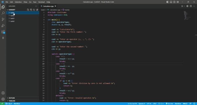 Nikhil Sinha on LinkedIn: #codsoft #internship #cpp Nikhil Sinha on LinkedIn: #codsoft #internship #cpp