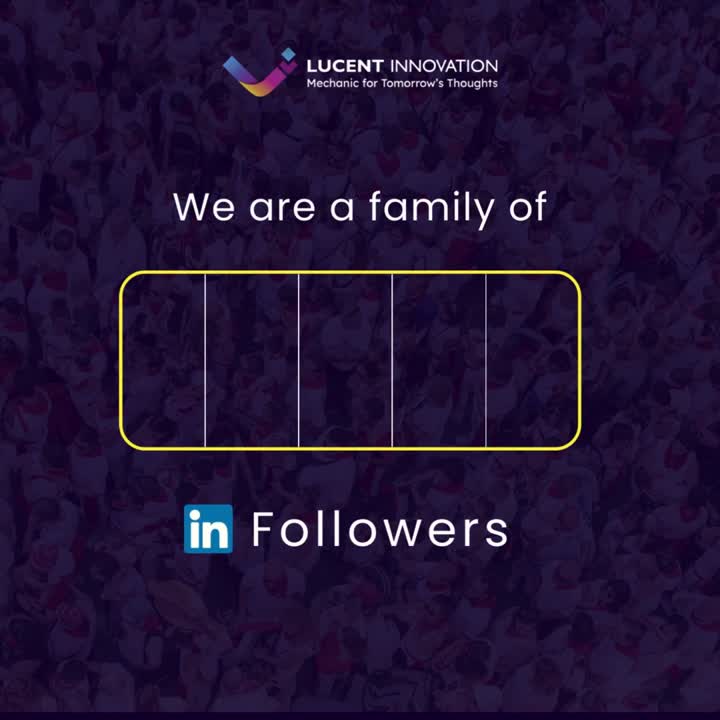 Lucent Innovation on LinkedIn: #lucentinnovation #milestone #innovation ... Lucent Innovation on LinkedIn: #lucentinnovation #milestone #innovation ...