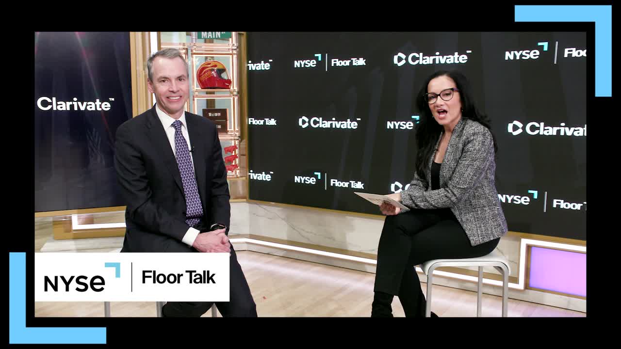 Clarivate on LinkedIn: NYSE Floor Talk | Jonathan Gear, CEO, Clarivate Clarivate on LinkedIn: NYSE Floor Talk | Jonathan Gear, CEO, Clarivate