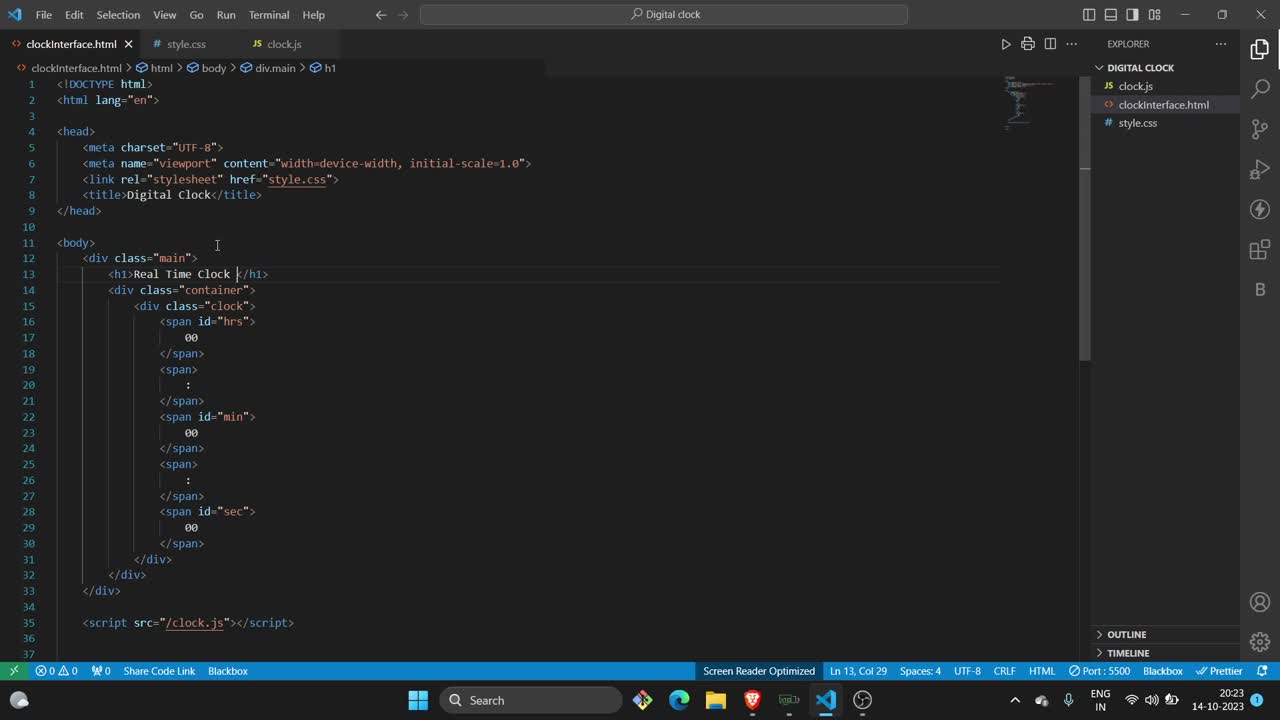 Atharva Khamkar on LinkedIn: #html #css #javascript #digitalclock # ... Atharva Khamkar on LinkedIn: #html #css #javascript #digitalclock # ...