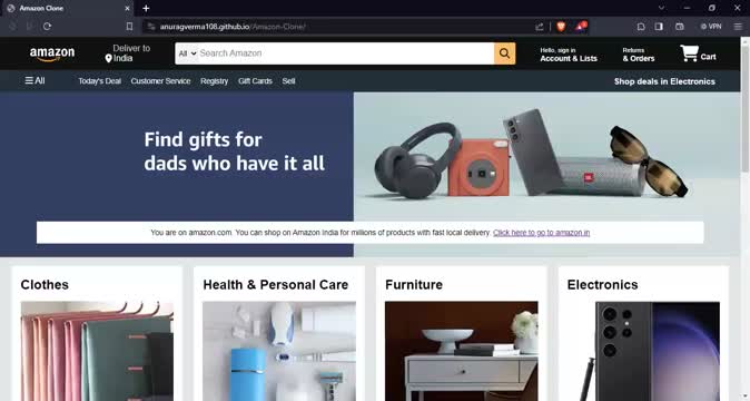 Anurag Verma on LinkedIn: #webdevelopment #html #css #amazonclone Anurag Verma on LinkedIn: #webdevelopment #html #css #amazonclone