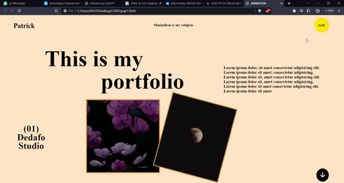 MOHIT SHRIVASTAVA on LinkedIn: #webdevelopment #gsap #html #css # ... MOHIT SHRIVASTAVA on LinkedIn: #webdevelopment #gsap #html #css # ...