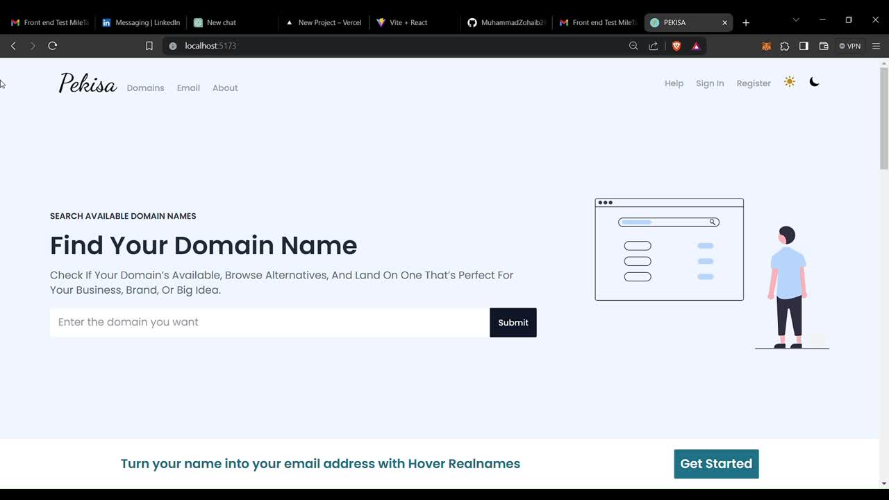 Muhammad Zohaib on LinkedIn: #pekisa #domain #reactjs #tailwindcss # ... Muhammad Zohaib on LinkedIn: #pekisa #domain #reactjs #tailwindcss # ...