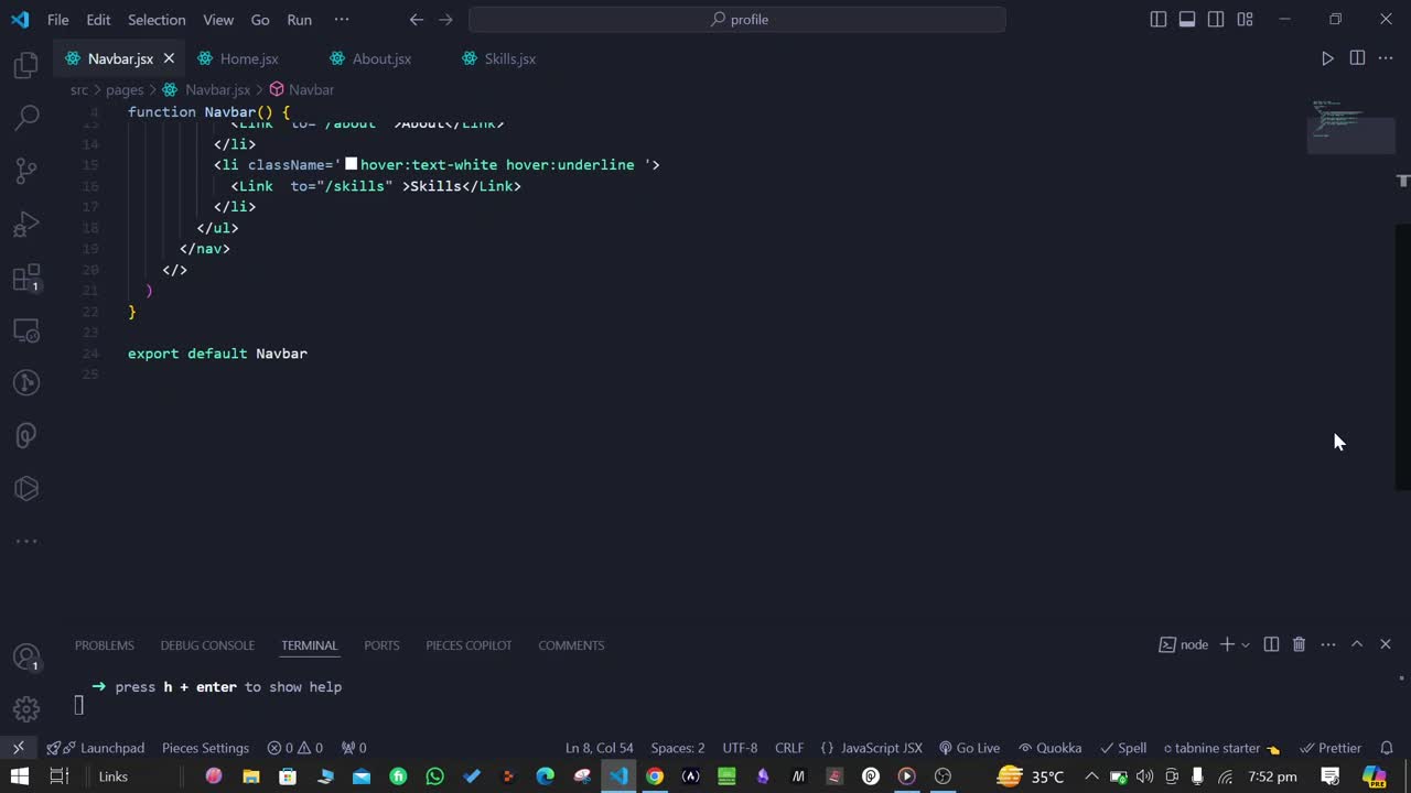 Hasnain Ali on LinkedIn: #reactrouter #reacticons #tailwindcss Hasnain Ali on LinkedIn: #reactrouter #reacticons #tailwindcss