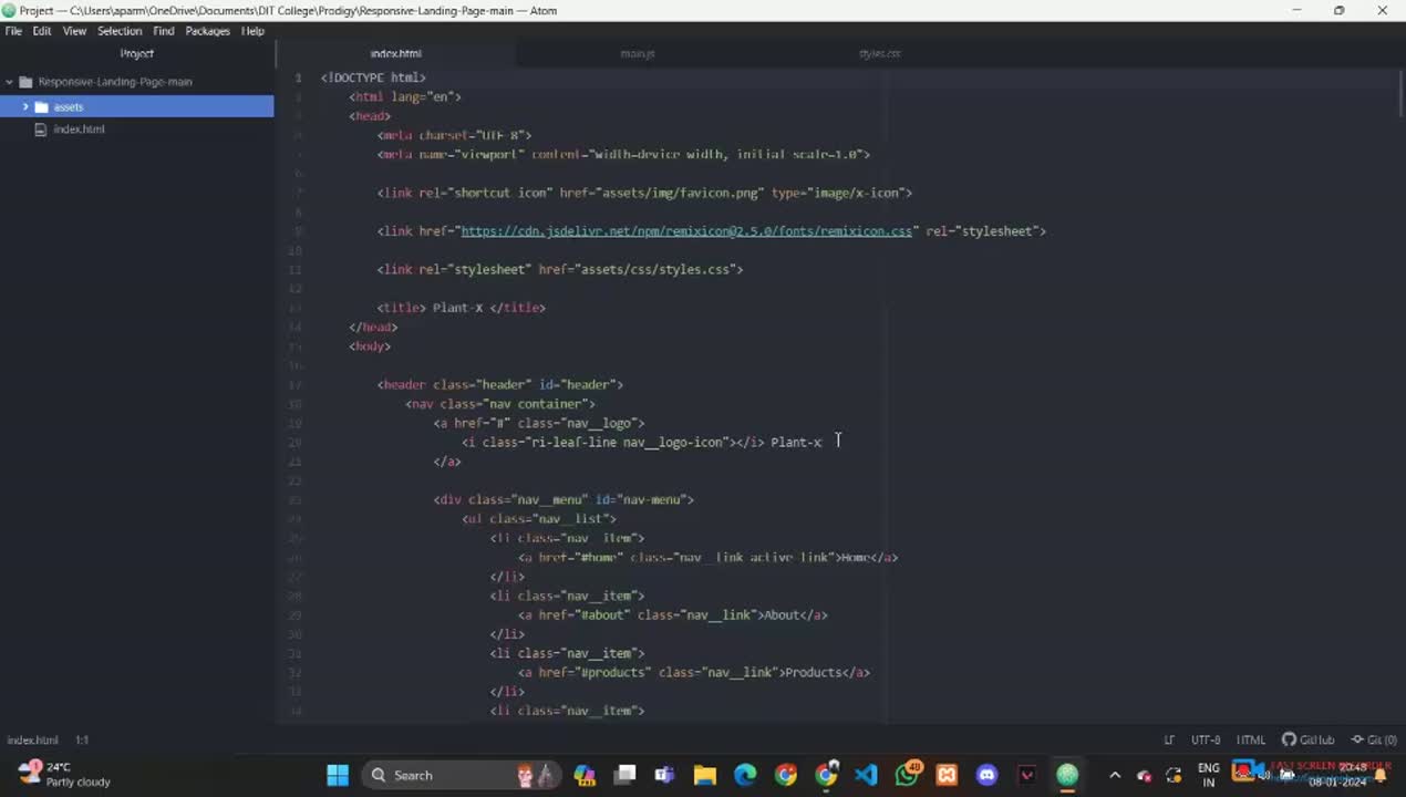 Aryan Parmanand on LinkedIn: #prodigyinfotech #webdevelopment #internship Aryan Parmanand on LinkedIn: #prodigyinfotech #webdevelopment #internship