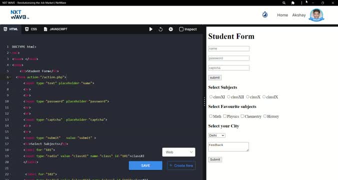 Akshay Bane on LinkedIn: #html #nxtwave #coding #ccbp #formhtml # ... Akshay Bane on LinkedIn: #html #nxtwave #coding #ccbp #formhtml # ...