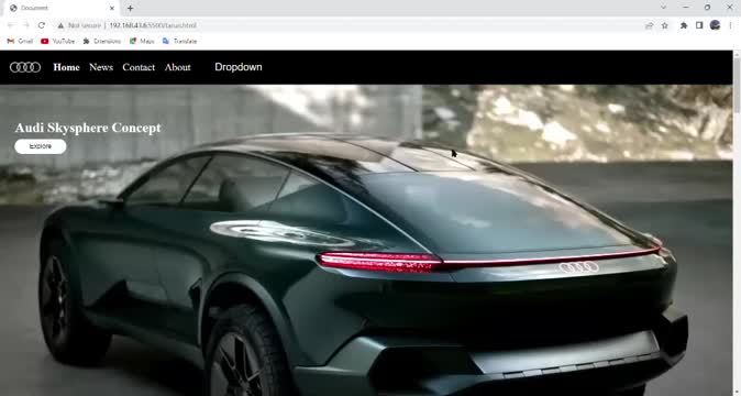 Tarun Kale on LinkedIn: My first HTML and CSS front design Audi car ... Tarun Kale on LinkedIn: My first HTML and CSS front design Audi car ...