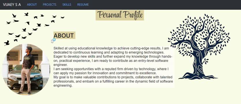 Vijaey S A on LinkedIn: #webdev #portfolio Vijaey S A on LinkedIn: #webdev #portfolio