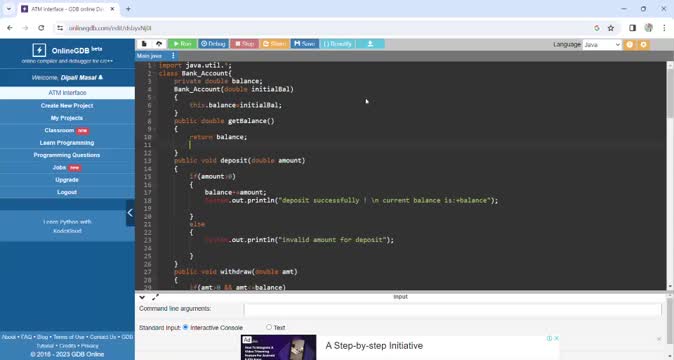 Dipali Masal on LinkedIn: #codsoft #javaprogramming Dipali Masal on LinkedIn: #codsoft #javaprogramming