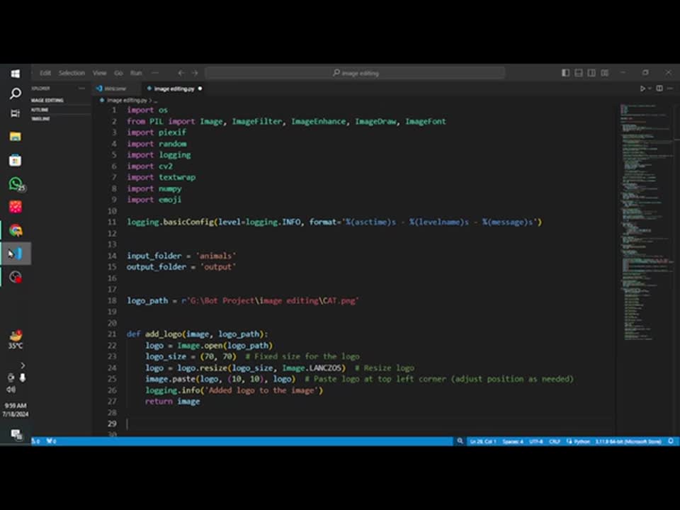 MUHAMMAD TAYYAB on LinkedIn: #python #automation #coding #tech #innovation MUHAMMAD TAYYAB on LinkedIn: #python #automation #coding #tech #innovation