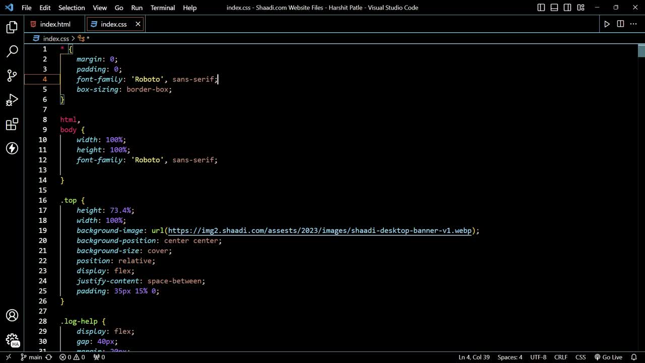 Harshit Patle on LinkedIn: #webdevelopment #html #css #codingjourney Harshit Patle on LinkedIn: #webdevelopment #html #css #codingjourney