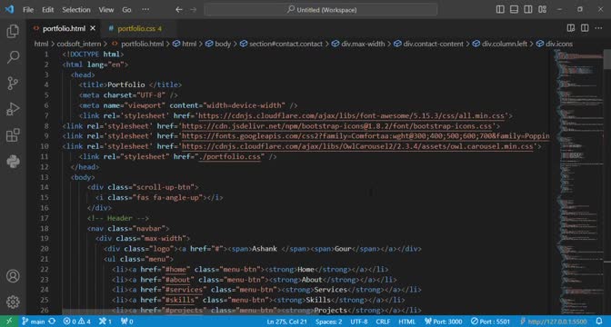 Ashank Gour on LinkedIn: #codsoft #webdevelopment #internship2023 # ... Ashank Gour on LinkedIn: #codsoft #webdevelopment #internship2023 # ...