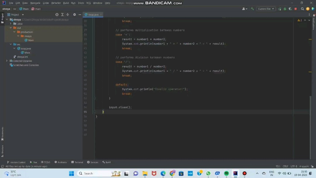 Shreya Kirdak on LinkedIn: #internpe #javaprogramming #java # ... Shreya Kirdak on LinkedIn: #internpe #javaprogramming #java # ...