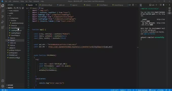 Developed weather app using React JS | Aniket Panche posted on the ... Developed weather app using React JS | Aniket Panche posted on the ...
