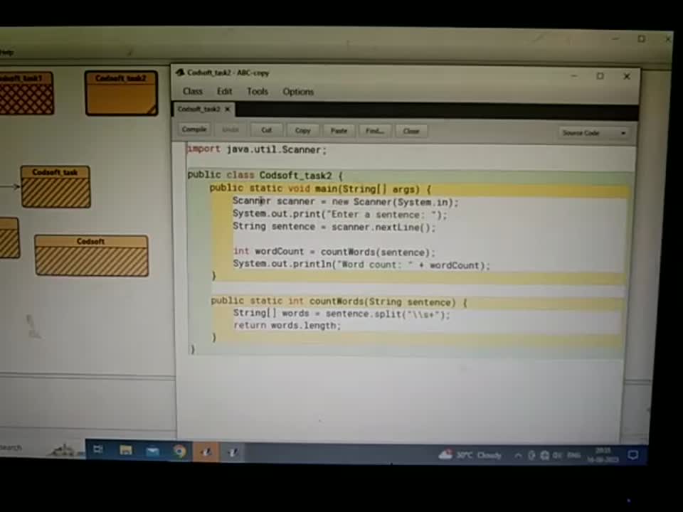 Sneha Dutta on LinkedIn: CodSoft ...java development internship task-2 ... Sneha Dutta on LinkedIn: CodSoft ...java development internship task-2 ...