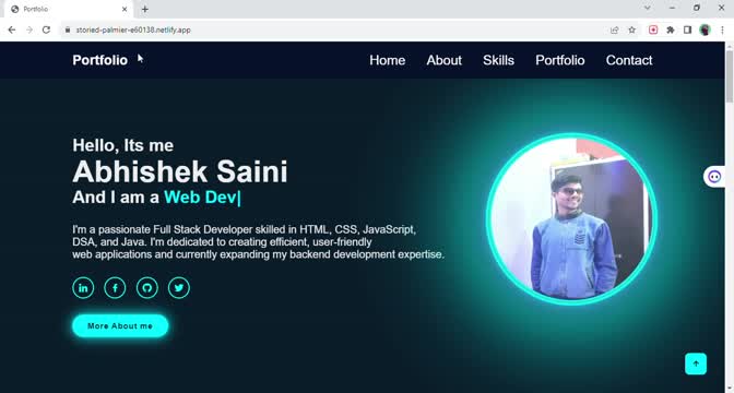 Abhishek Saini on LinkedIn: #webdevelopment #portfolio #html #css # ... Abhishek Saini on LinkedIn: #webdevelopment #portfolio #html #css # ...