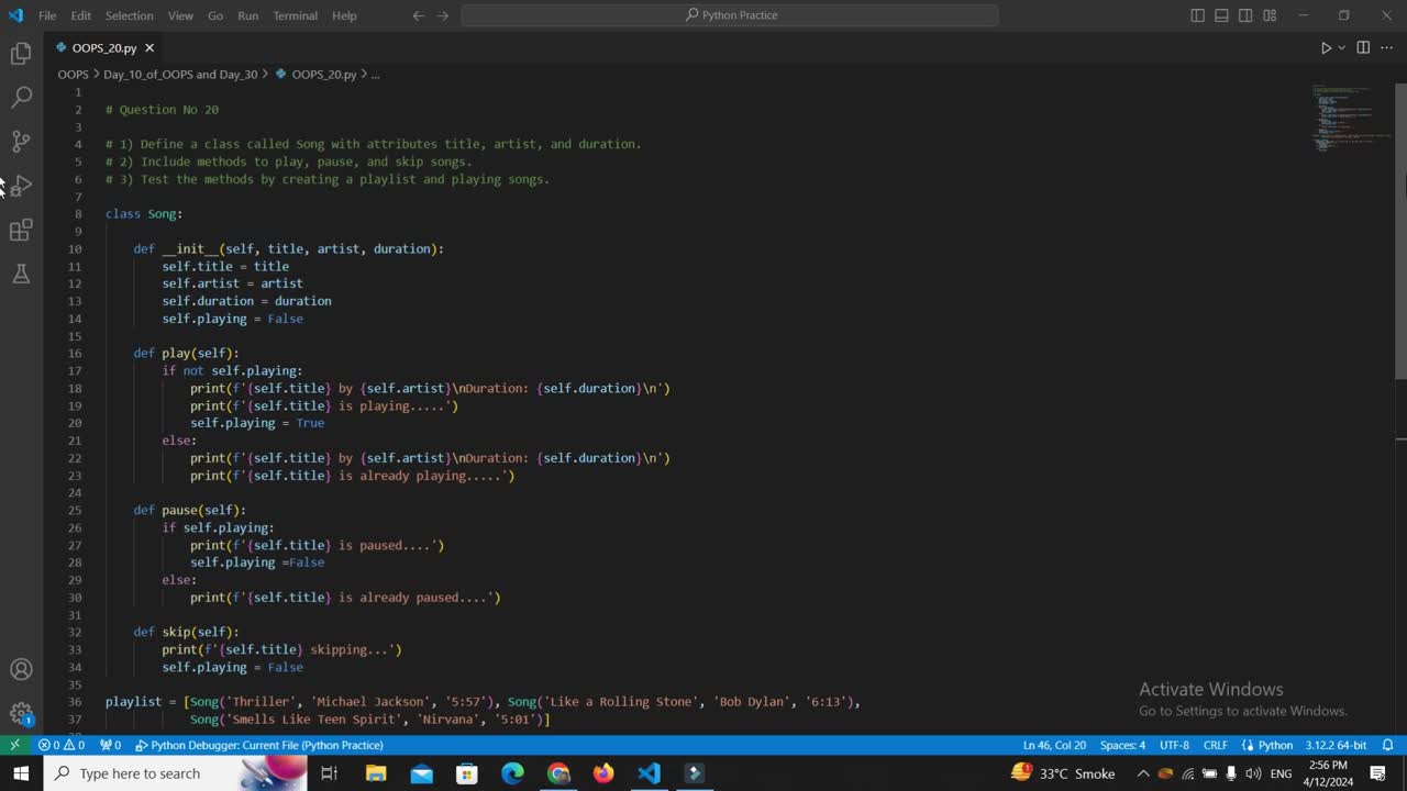 Shafaq Aslam on LinkedIn: #day_31 #python_journey #oop10 #python #oops ... Shafaq Aslam on LinkedIn: #day_31 #python_journey #oop10 #python #oops ...