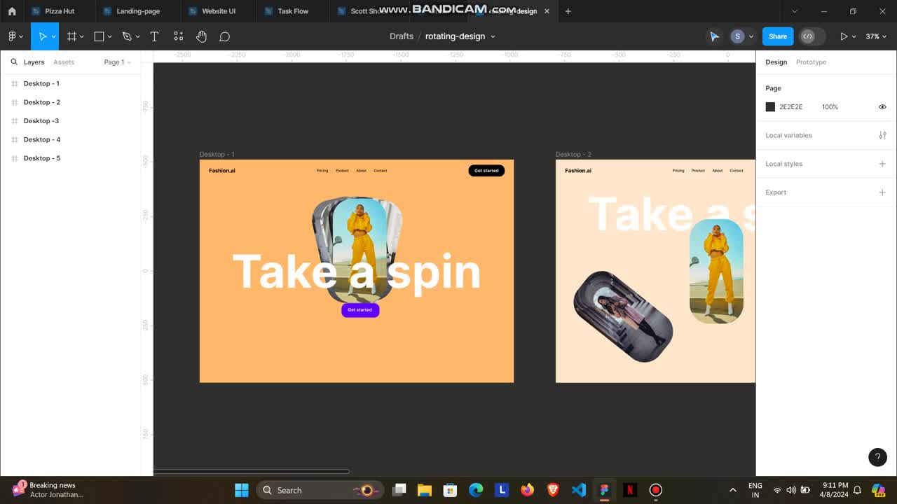 Designing a fashion website with Figma | Sumeet Dipanee posted on the ... Designing a fashion website with Figma | Sumeet Dipanee posted on the ...