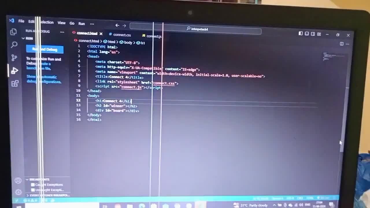 Swetha R on LinkedIn: task 3 : created a game connect 4 using html,css and… Swetha R on LinkedIn: task 3 : created a game connect 4 using html,css and…