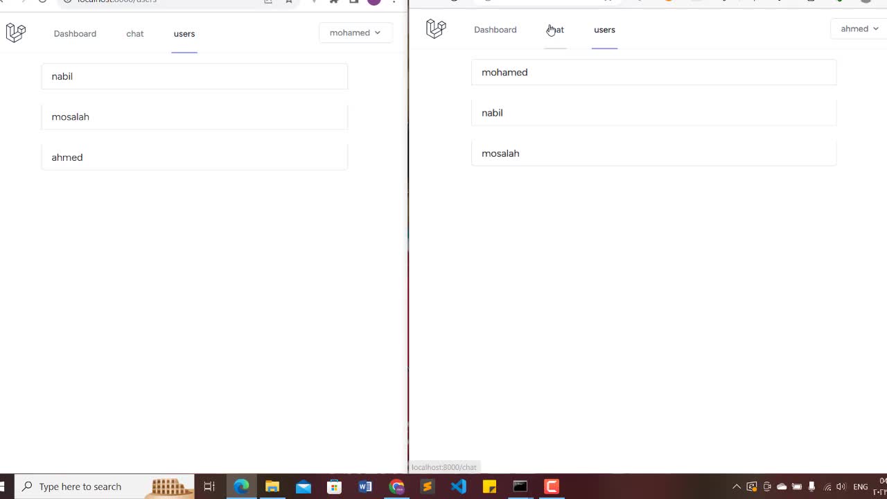 mohamed nabil on LinkedIn: chat web app using laravel and livewire ... mohamed nabil on LinkedIn: chat web app using laravel and livewire ...