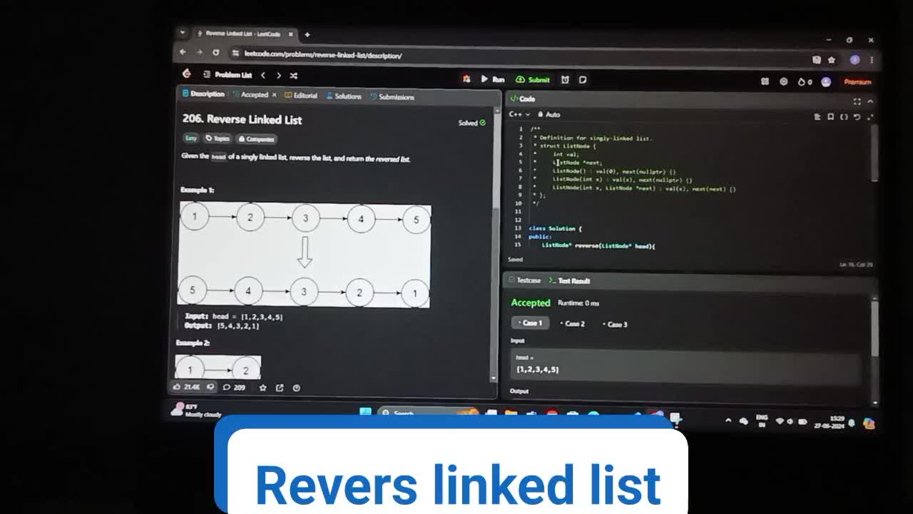 Shis Momin on LinkedIn: #leetcode #linkedlist #dsa #coding #programming ... Shis Momin on LinkedIn: #leetcode #linkedlist #dsa #coding #programming ...
