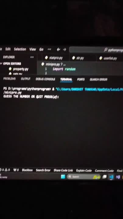 DARSHIT THAKKAR on LinkedIn: #python #ai #machinelearning #programmer # ... DARSHIT THAKKAR on LinkedIn: #python #ai #machinelearning #programmer # ...