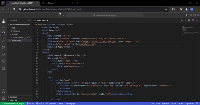 Bilal Ahmed on LinkedIn: #html #css #independence #pakistan #14august1947 Bilal Ahmed on LinkedIn: #html #css #independence #pakistan #14august1947