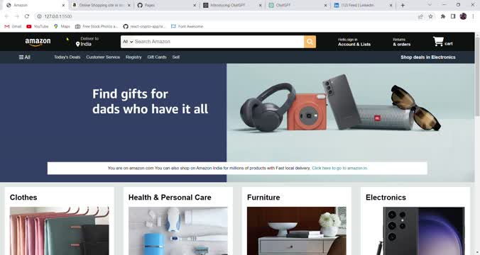 Nikhil Kumar on LinkedIn: #amazonclone #webdevelopment #htmlcss # ... Nikhil Kumar on LinkedIn: #amazonclone #webdevelopment #htmlcss # ...