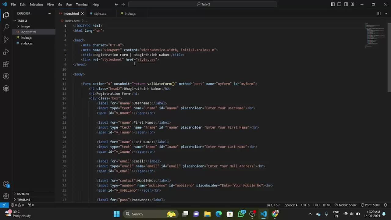 Bhagirathsinh Nakum on LinkedIn: #html #css #javascript #web_development Bhagirathsinh Nakum on LinkedIn: #html #css #javascript #web_development