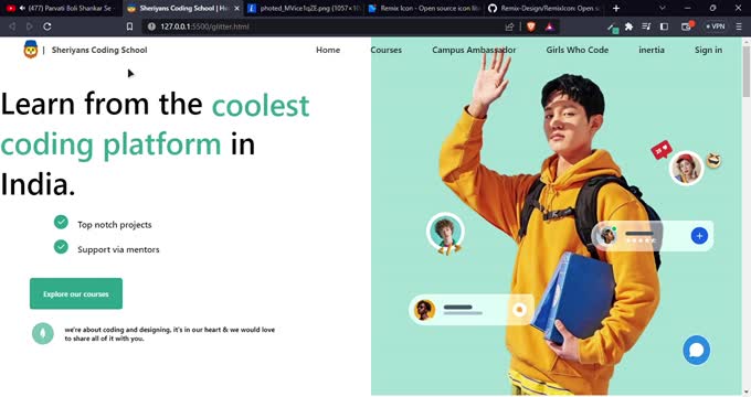 Harsh Sen on LinkedIn: #html #connections #css #school #coding Harsh Sen on LinkedIn: #html #connections #css #school #coding