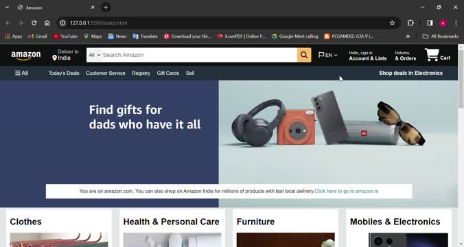 Ankit Katara on LinkedIn: #html #css #webdevelopment #amazonclone # ... Ankit Katara on LinkedIn: #html #css #webdevelopment #amazonclone # ...