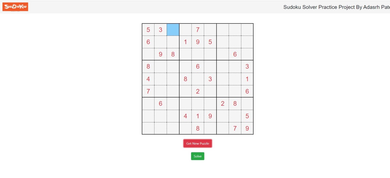 Adarsh Patel on LinkedIn: #sudokuwebapp #recursion #backtracking # ... Adarsh Patel on LinkedIn: #sudokuwebapp #recursion #backtracking # ...