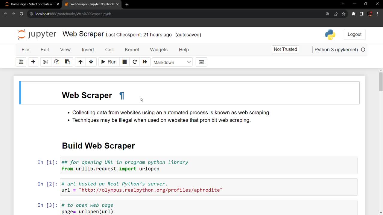 Sangramsinh Godase on LinkedIn: Web scraping is the process of ... Sangramsinh Godase on LinkedIn: Web scraping is the process of ...