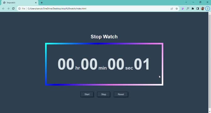 Dheeraj Prajapati on LinkedIn: #html #css #javascript #stopwatchproject Dheeraj Prajapati on LinkedIn: #html #css #javascript #stopwatchproject