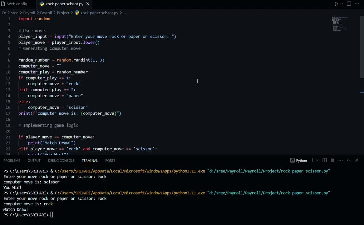 Sri Hari on LinkedIn: #python #programming #intent #game Sri Hari on LinkedIn: #python #programming #intent #game