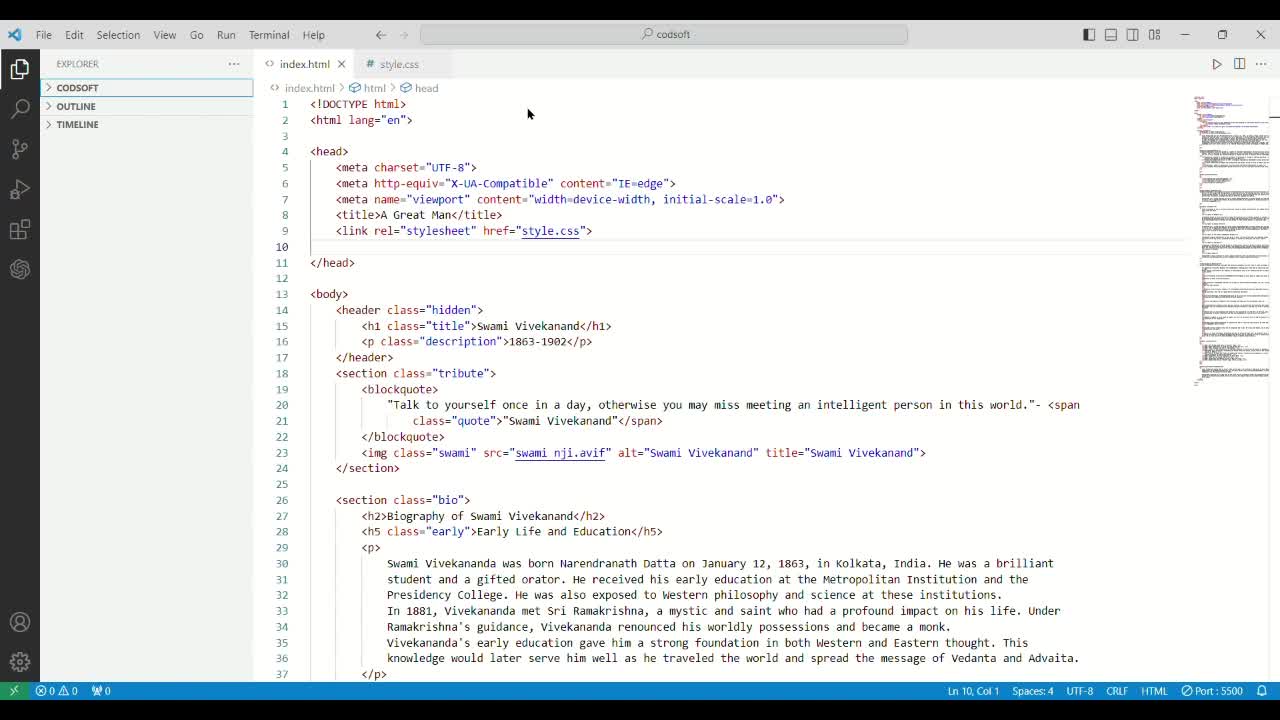 Ashwin Dubey on LinkedIn: #webdevelopment #internship #codsoft #html #css Ashwin Dubey on LinkedIn: #webdevelopment #internship #codsoft #html #css