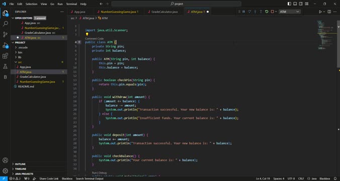 Designing an intuitive ATM Interface with CodSoft | Preetam Kumar Sahu ... Designing an intuitive ATM Interface with CodSoft | Preetam Kumar Sahu ...