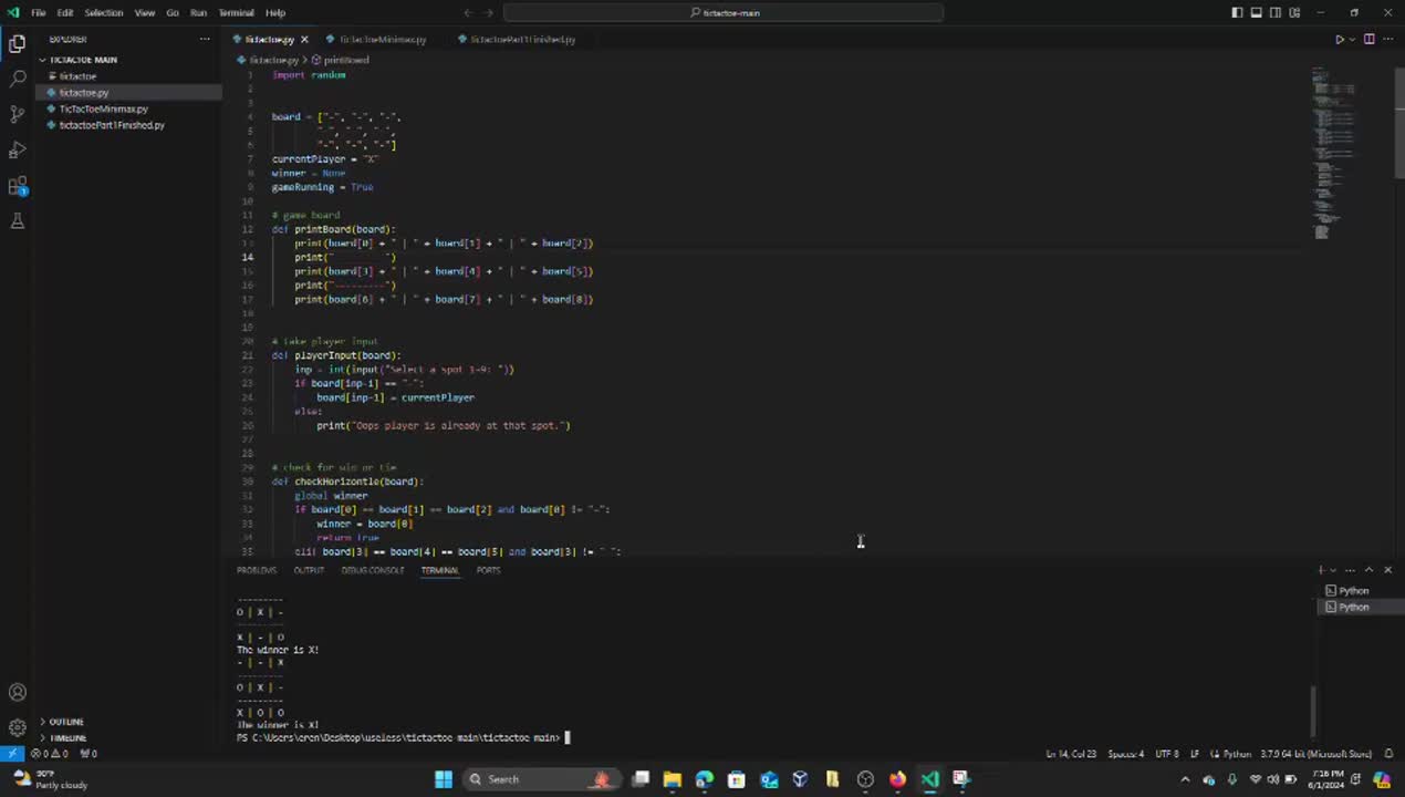 Kandula Sandhiya on LinkedIn: #internpe #pythonprogramming Kandula Sandhiya on LinkedIn: #internpe #pythonprogramming