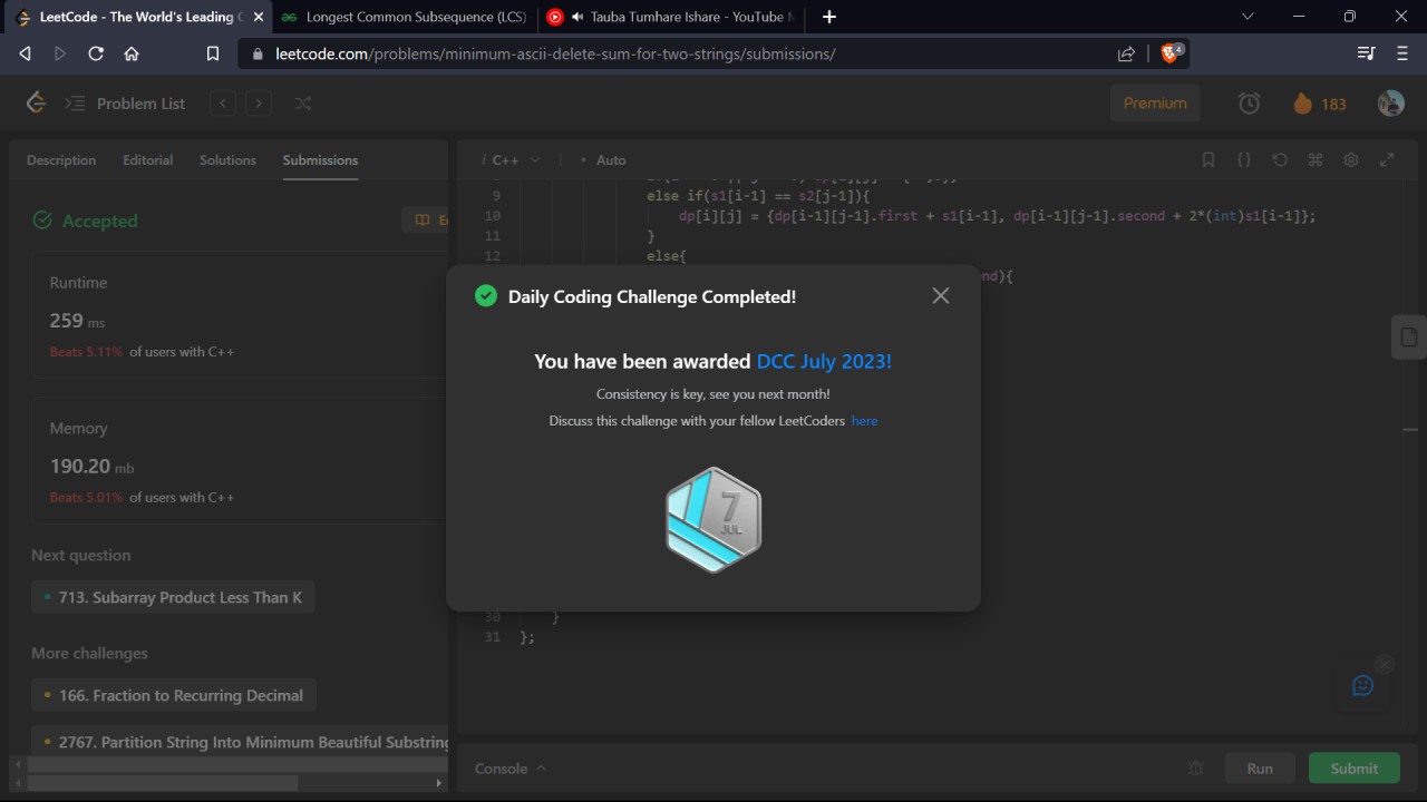 Avinash Agrawal on LinkedIn: #done #leetcode #leetcode2023 Avinash Agrawal on LinkedIn: #done #leetcode #leetcode2023