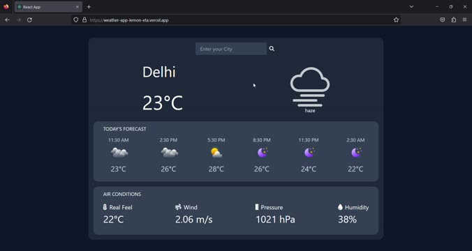 Ashish Petwal on LinkedIn: #reactjs #openweathermap #webdevelopment # ... Ashish Petwal on LinkedIn: #reactjs #openweathermap #webdevelopment # ...