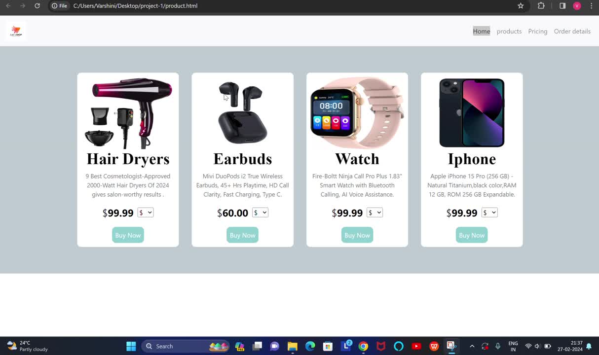 Varshini Janga on LinkedIn: #webdevelopment #html #css #javascript # ... Varshini Janga on LinkedIn: #webdevelopment #html #css #javascript # ...