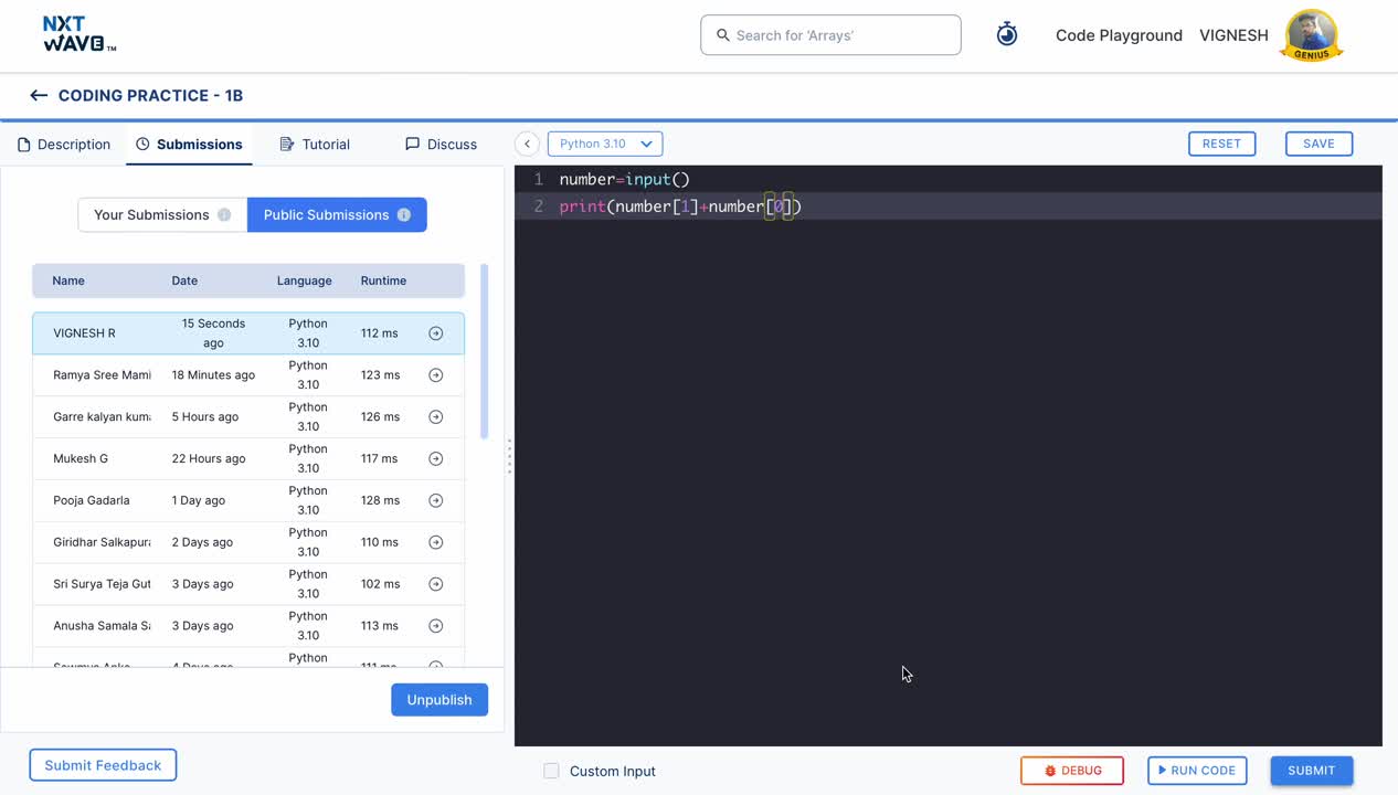 VIGNESH R on LinkedIn: #nxtwave #ccbp #python #programming #backend # ... VIGNESH R on LinkedIn: #nxtwave #ccbp #python #programming #backend # ...