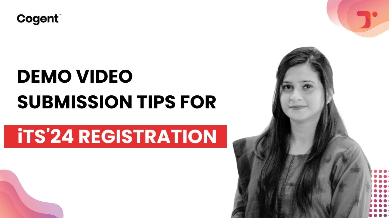 Cogent Labs on LinkedIn: #its24 #cogentlabs #submissiontips Cogent Labs on LinkedIn: #its24 #cogentlabs #submissiontips