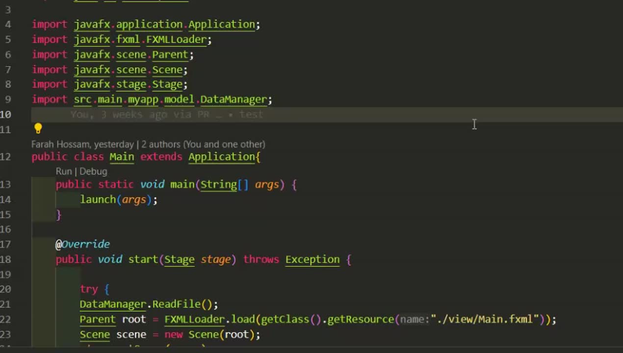 Farah Hossam El-Den on LinkedIn: #java #javafx #oop #cleancode #mvc # ... Farah Hossam El-Den on LinkedIn: #java #javafx #oop #cleancode #mvc # ...
