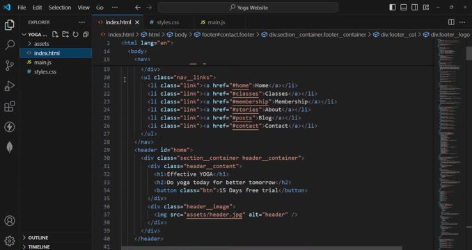 Gajanan Godage on LinkedIn: #webdevelopment #yoga #html #css #javascript Gajanan Godage on LinkedIn: #webdevelopment #yoga #html #css #javascript