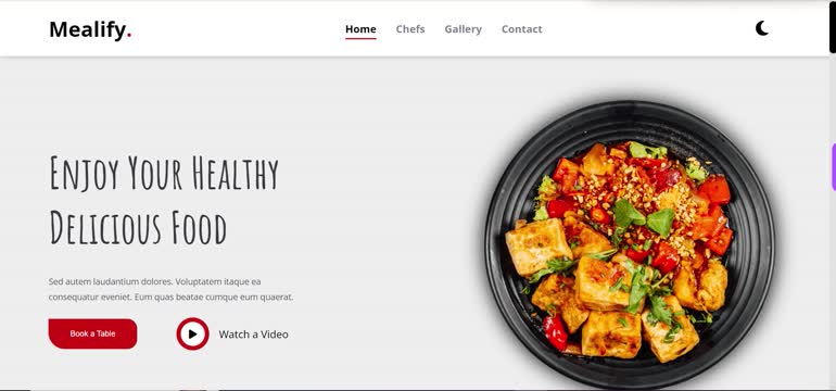 Amgad Ellethy on LinkedIn: Mealify Website 🥧 Task on HTML & CSS 😍 ... Amgad Ellethy on LinkedIn: Mealify Website 🥧 Task on HTML & CSS 😍 ...