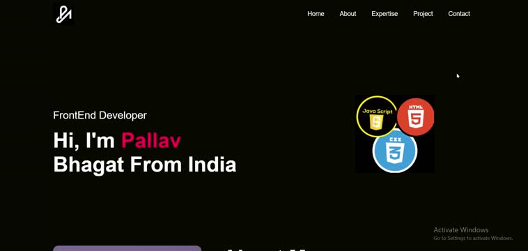 Pallav Bhagat on LinkedIn: #portfoliolaunch #html #css #js #responsive ... Pallav Bhagat on LinkedIn: #portfoliolaunch #html #css #js #responsive ...