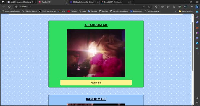 How I used the Random Gif Generator for React | Shivam Chaudhary posted ... How I used the Random Gif Generator for React | Shivam Chaudhary posted ...
