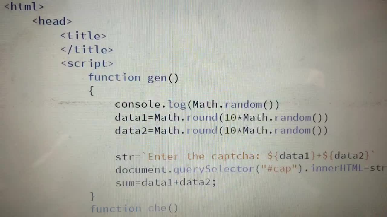 Dinesh Kumar on LinkedIn: #captcha #javascript #math Dinesh Kumar on LinkedIn: #captcha #javascript #math